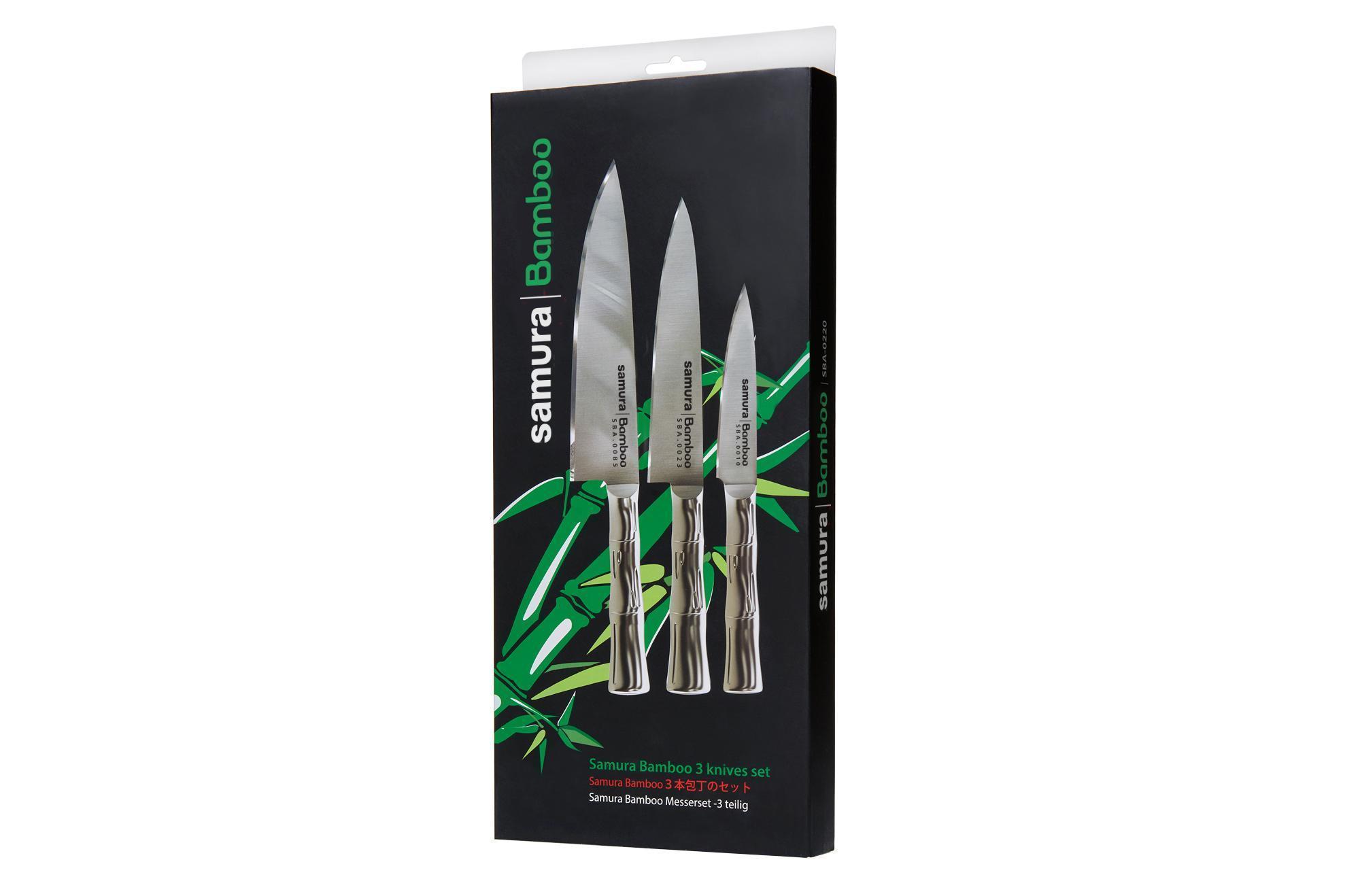 Набор ножей Samura Bamboo SBA-0220 купить за 7683 руб. в интернет ...